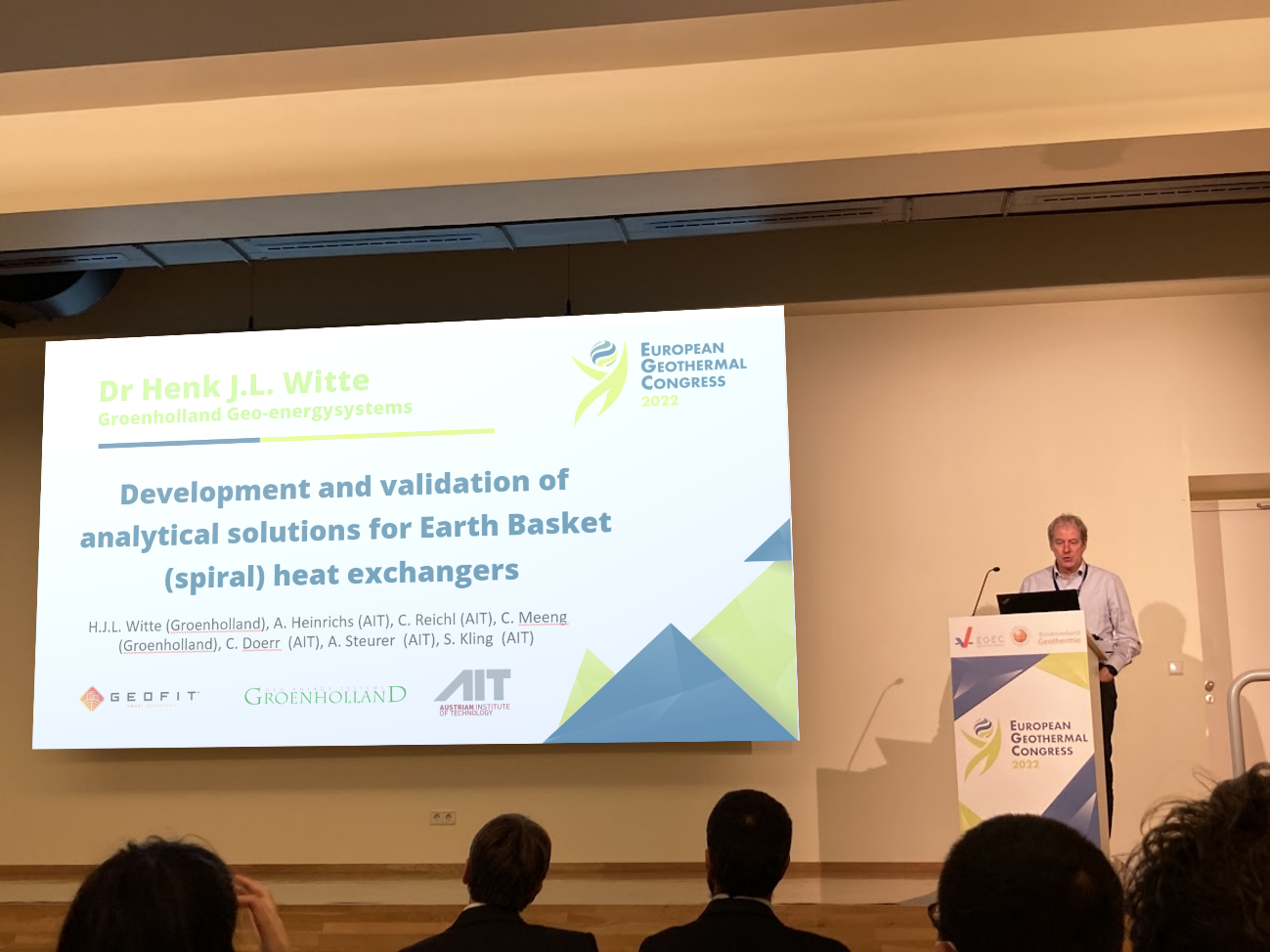 EUROPEAN GEOTHERMAL CONGRESS 2022, the final GEOFIT event! - GeoFIT